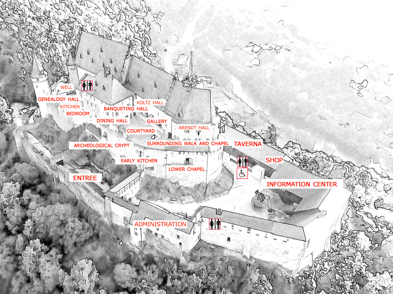 Visit the castle – Schloss Vianden